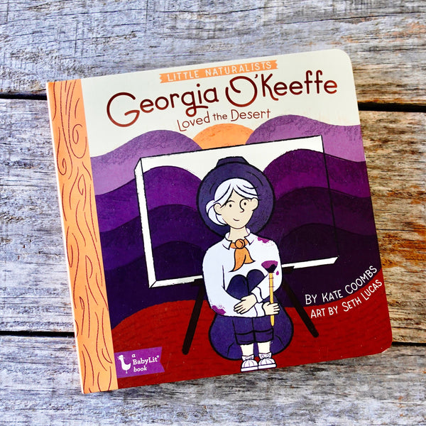 Little Georgia O'Keeffe Loved the Desert Book – Black Diamond Curio