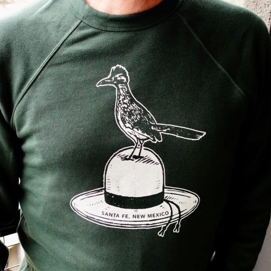 Santa Fe Roadrunner Sweatshirt – Black Diamond Curio