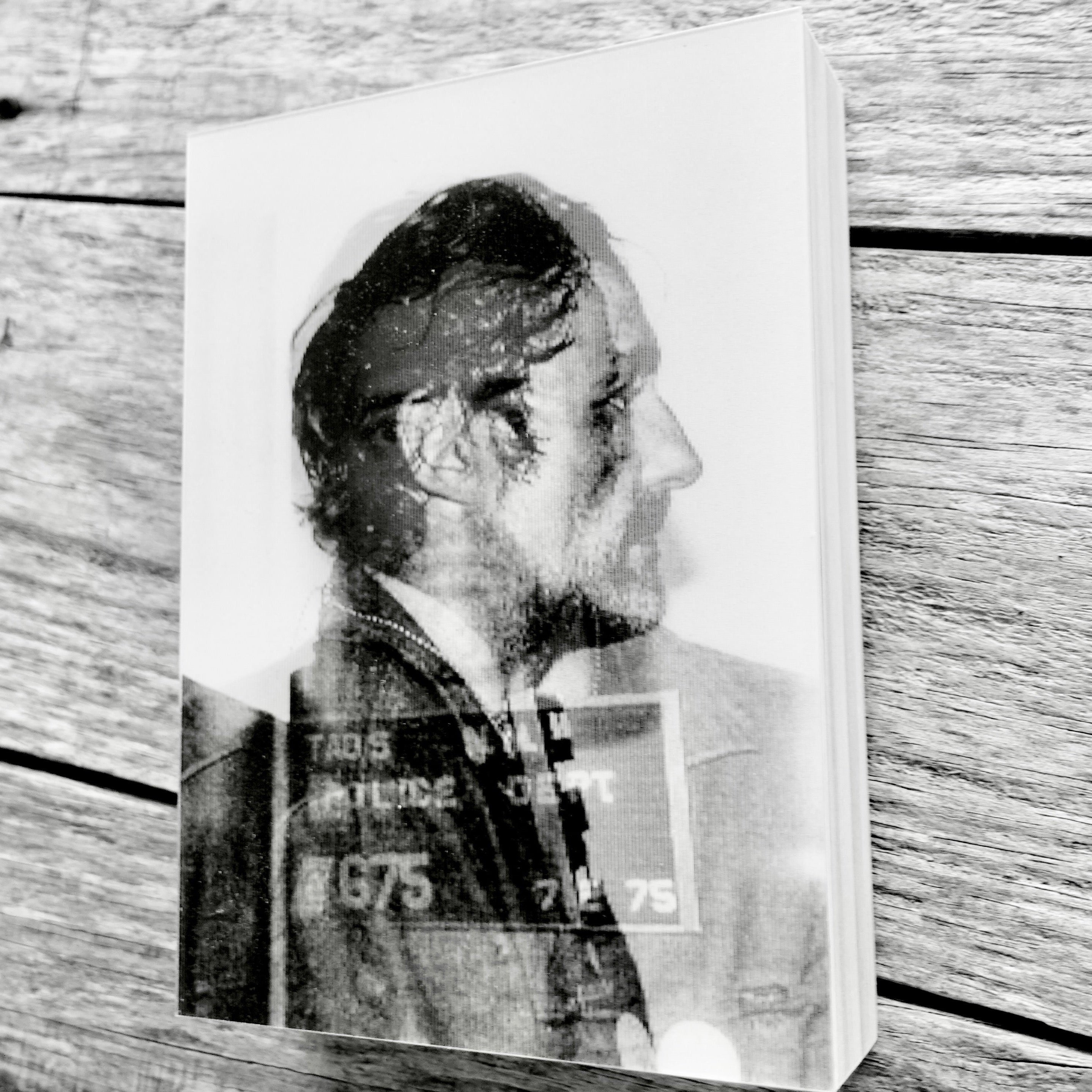 Dennis Hopper Mugshot in 3D Animation – Black Diamond Curio